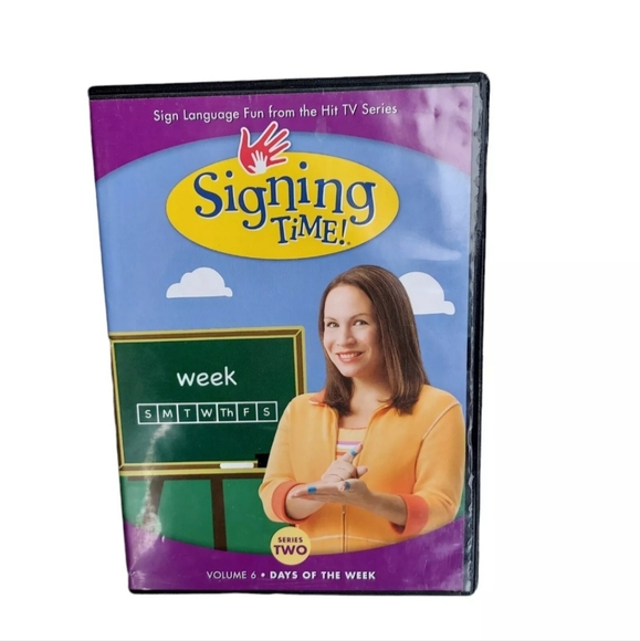 Unknown | Media | Signing Time Series Two Vol 6 Days Of The Week Dvd ...